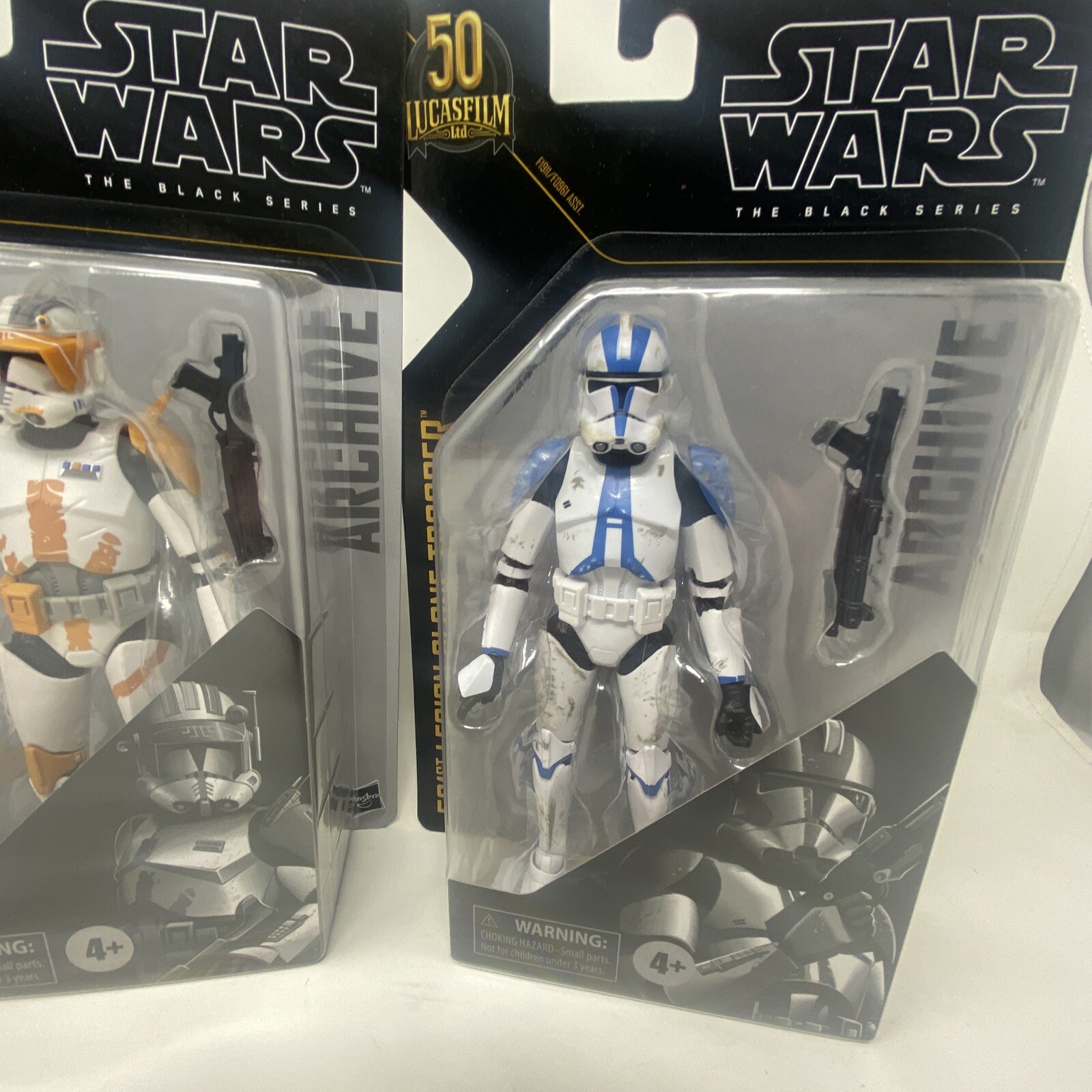 Lot Of 3 Star Wars Black Series Archive Cody & 501st Trooper X2 6 ...