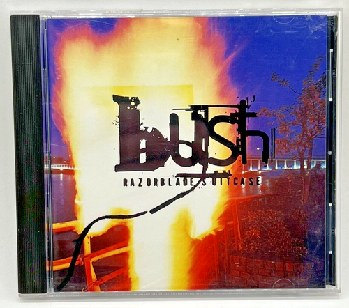 Razorblade Suitcase - BUSH CD 1st release 1996 Gavin Rossdale Liner ...