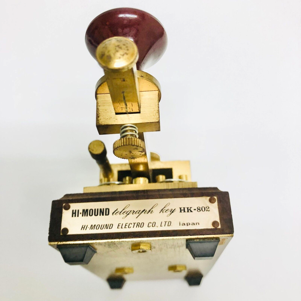HI-MOUND HK-802 Morse Code Telegraph Key used | eBay