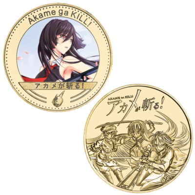 Akame ga KILL! Metal Commemorative Coin Cosplay Collection Anime ...