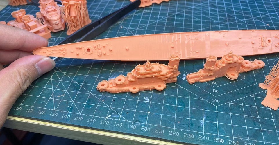 3D Printed kit 1/700 USS Austin class cruiser(waterline/full hull) | eBay