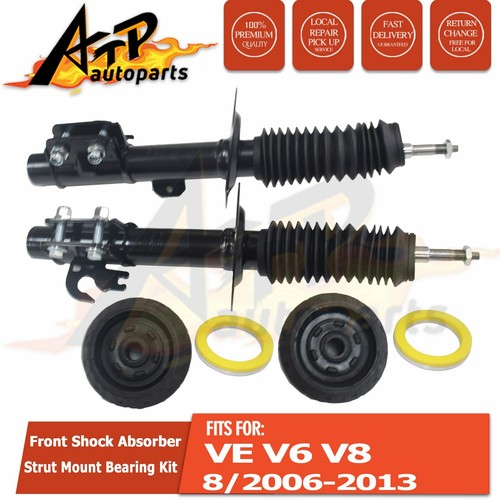 Holden Commodore VE Front Gas Struts Shock Absorbers Strut Mounts STD ...