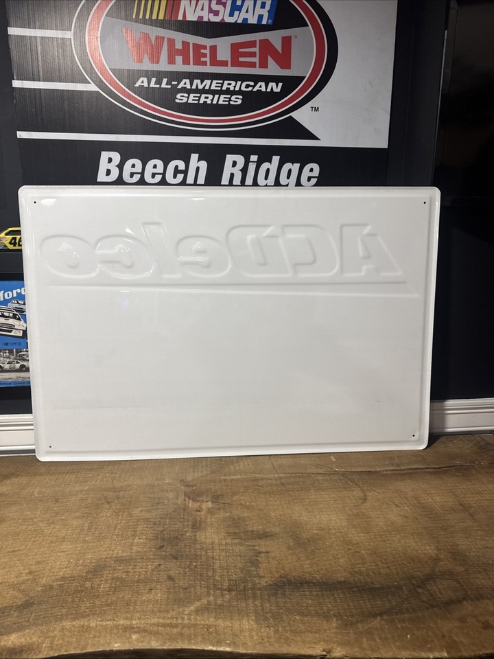 AC Delco Air conditioning Service Large Metal Service Station Sign ...