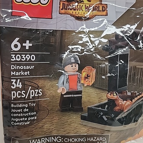LEGO Jurassic World Dinosaur Market, Set # 30390, 34 Pcs - NEW & SEALED ...