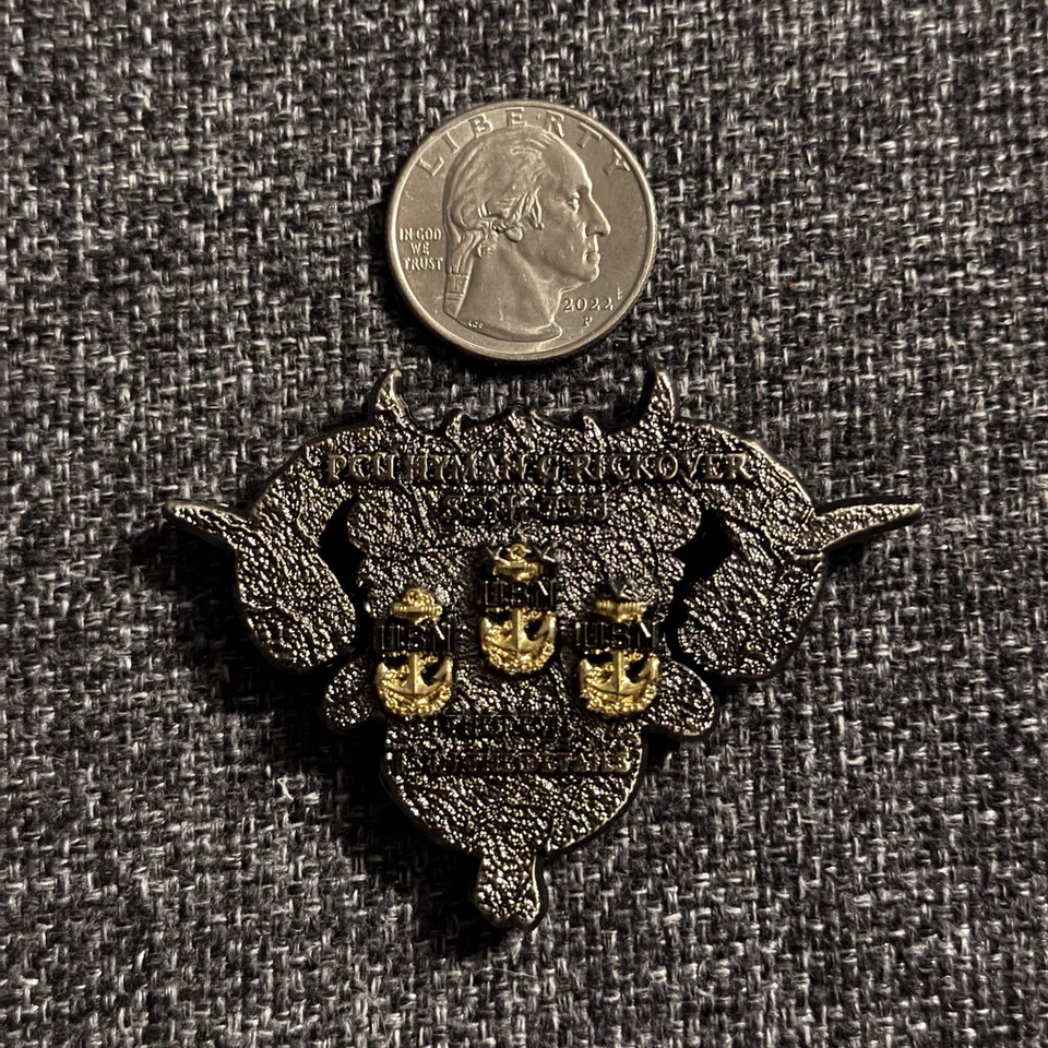 USS Rickover SSN 795 CPO Submarine Challenge Coin | eBay