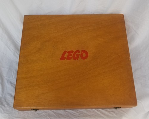 Vintage LEGO wooden box filled with Lego bricks 1950s | eBay UK
