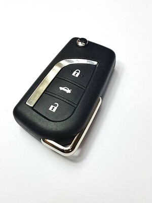 GENUINE TOYOTA AYGO AURIS AVENSIS RAV4 REMOTE CONTROL 3 BUTTON SMART ...