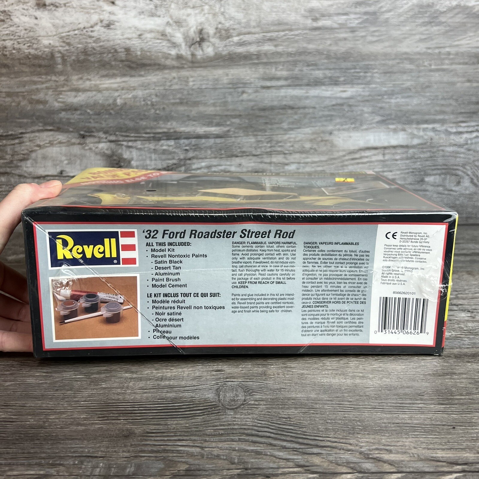 Vintage Revell ‘32 Ford Roadster Street Rod Model Kit 1:24 NEW | eBay