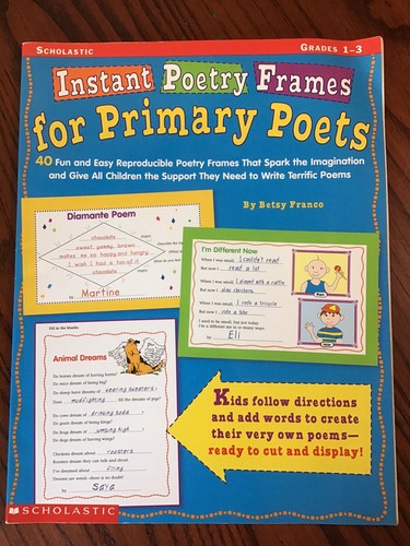 Instant Poetry Frames for Primary Poets 40 Fun Easy Poems Grades 1-3 ...