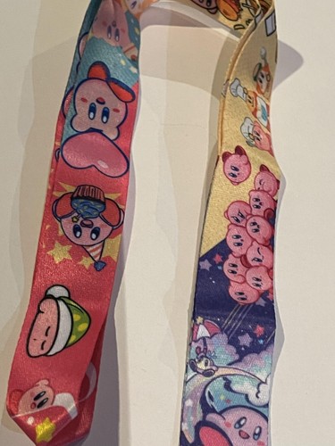 Kirby Lanyard, Keychain, Keys Nintendo Gameboy, SNES King Dedede, Smash ...