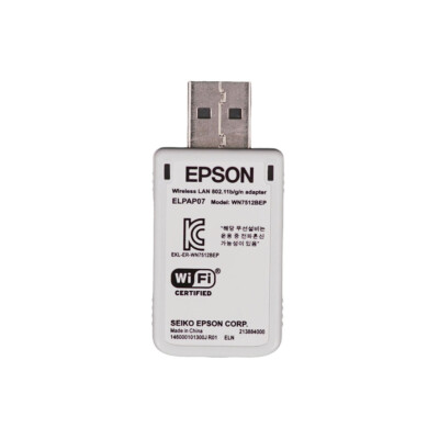 NEW EPSON ELPAP07 V12H418P12 WIRELESS WIFI LAN USB ADAPTER for EPSON ...