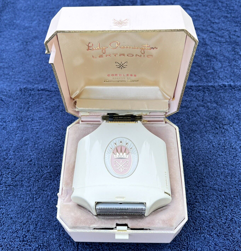 Vintage Lady Remington Electric Razor Shaver Lektronic Collectible in ...