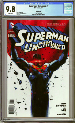 SUPERMAN UNCHAINED #7 CGC 9.8 NM/M JOCK Variant Cover | eBay