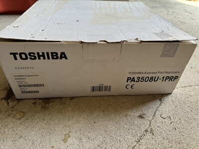 Toshiba Express Port Replicator PA3508U-1PRP Docking Station - NEW | eBay