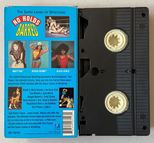 LPWA Super Ladies of Wrestling No Holds Barred 1995 VHS Used WWF WWE ...