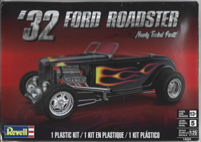 Revell 1932 '32 Ford Roadster, 'Newly Tooled Parts' 1/24 14524 (102) | eBay
