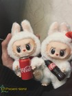 Authentic POP MART The Monsters Labubu Coca-Cola Plush Blind Box Figure ...