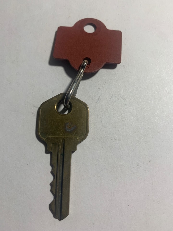 Vintage College Dorm room Hotel Motel Room Key Fob with Key #57 | eBay