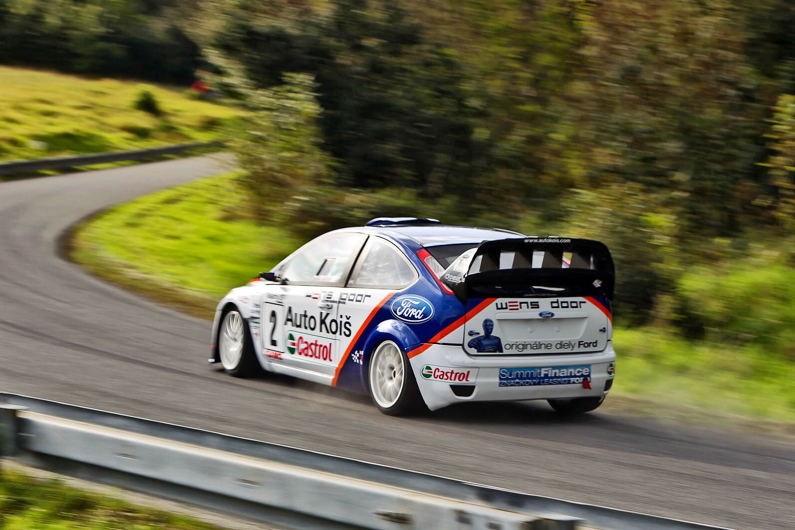 Ford Focus Mk2 WRC Carbon Rear spoiler | eBay