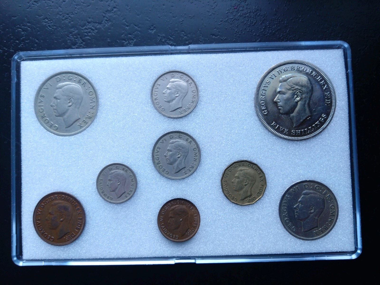 1951 george vi Coin Set In Display Case | eBay UK
