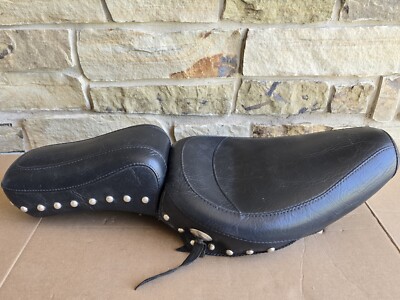 1958-1978 Harley Mustang Ironhead Sportster XL Studded Seat Vintage ...