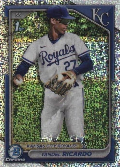 2024 Bowman Chrome - Prospects Yandel Ricardo #BCP-177 Speckle ...