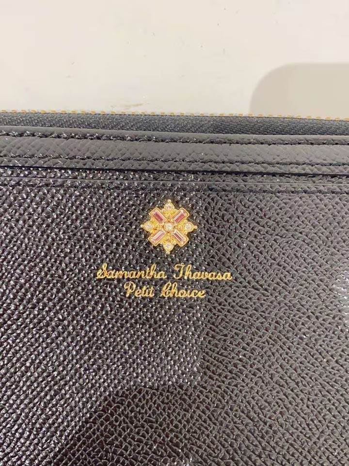 Samantha Thavasa Petit Choice Long Wallet BLK Women's | eBay