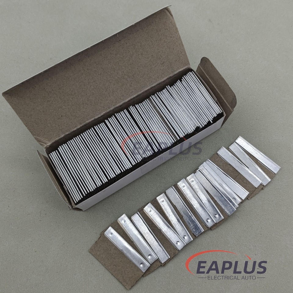 100 PCS Razor Blades Single Edge Extra Sharp Heat Treated Safety Knife ...