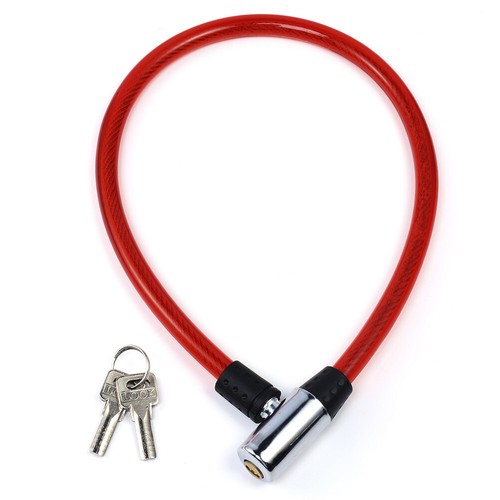 5# Portable Cable Coil Security Lock Anti-theft Universal Bike Lock ...