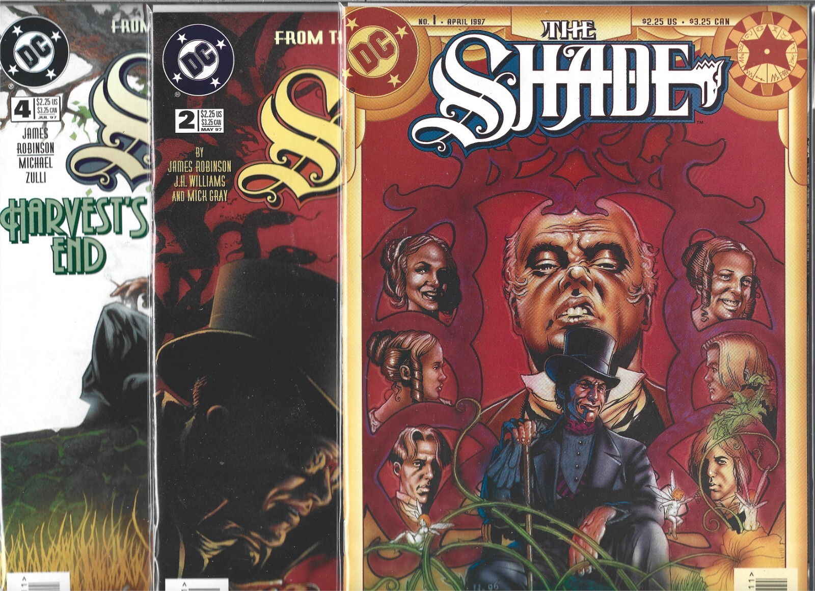 THE SHADE NEAR SET / LOT OF 3 - #1 #2 #4 (NM-) FROM STARMAN, $3.95 FLAT ...