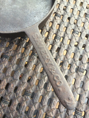 RARE-Savery & Co. 9” 3-Legged Cast Iron Spider Skillet (early 1800s ...
