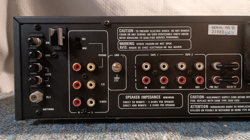 Rotel RX-855 AM/FM Stereo Receiver (Pro Serviced, Low Use time) | eBay