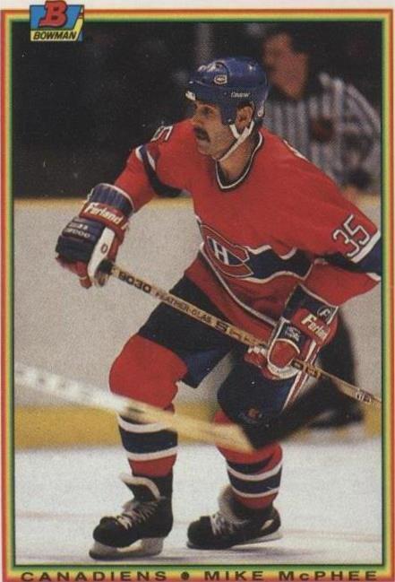 1990-91 Bowman - Mike McPhee #43 for sale online | eBay