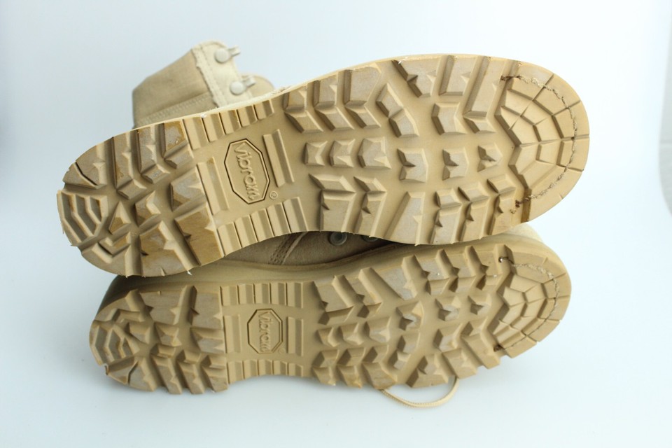 Rocky Genuine US Army Military Desert Tan Hot Weather Combat Boots Men ...