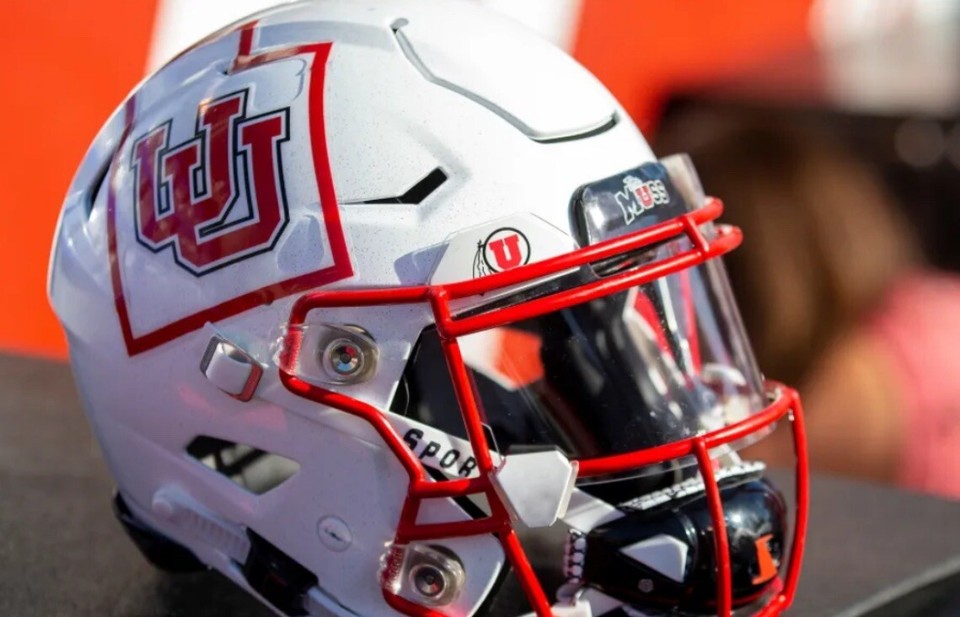 Utah Utes Special Edition White Speedflex Helmet Alternate | eBay