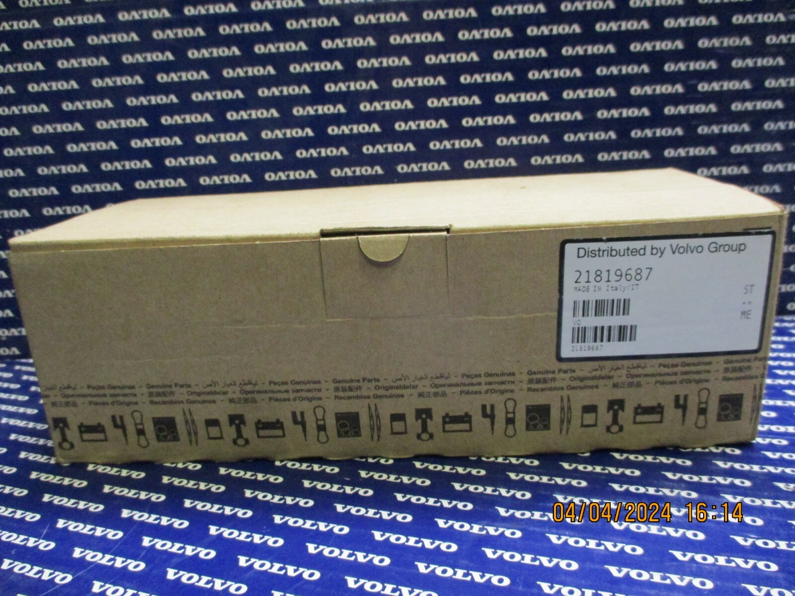 Volvo D13 2017-21 a/c belt tensioner OEM 24201573 | eBay