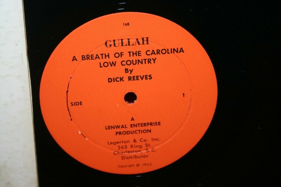 GULLAH A Breath Of The Carolina Low Country LP Story Telling 1963 Dick ...