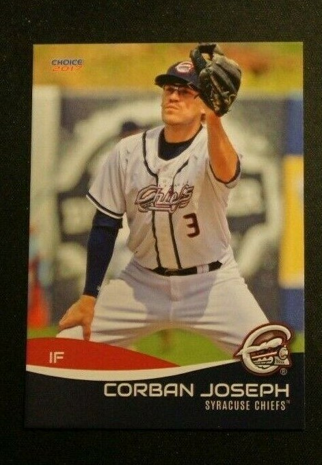 2017 Choice, Syracuse Chiefs - CORBAN JOSEPH | eBay