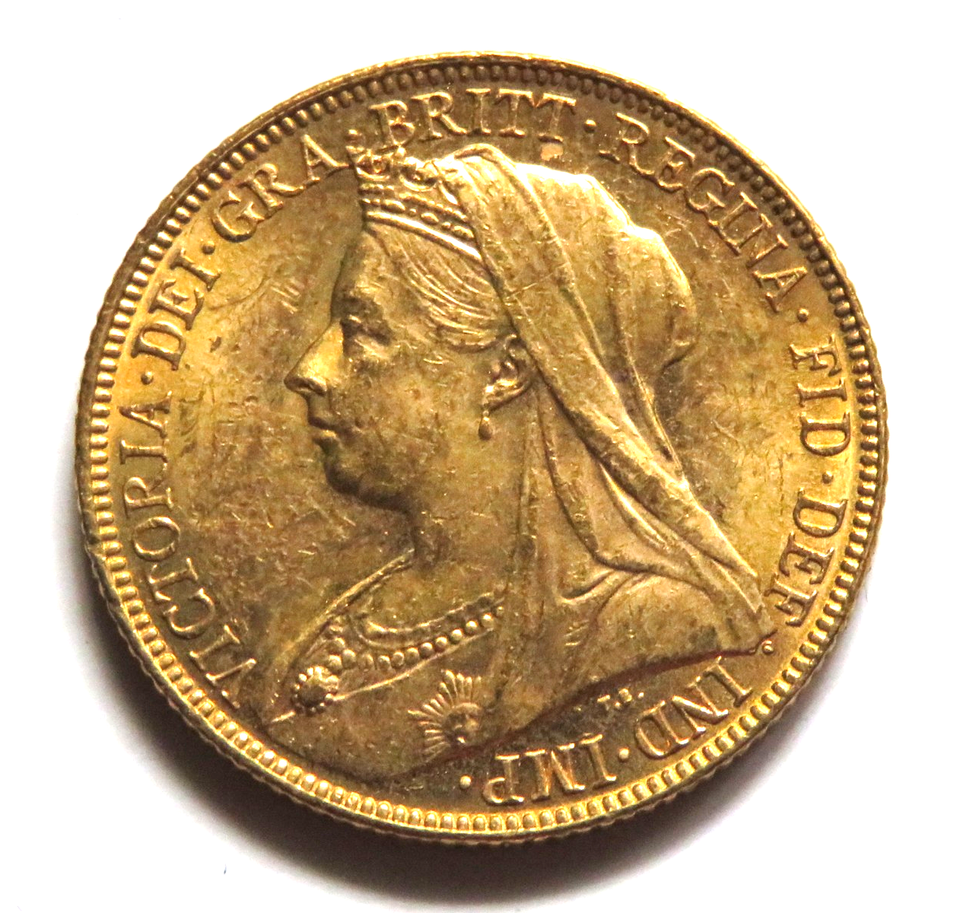 Australia.. 1899 Melbourne - Old Head Sovereign.. aU/UNC - Full Lustre ...