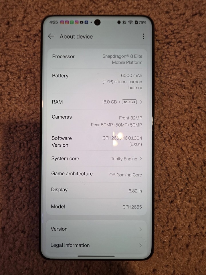 OnePlus 13 CPH2655 Unlocked 6.82" 512GB Black Eclipse with Extras bundle | eBay