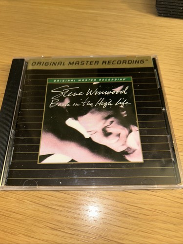 Steve Winwood Back in the High Life Mobile Fidelity Sound Lab MSFL Cd ...