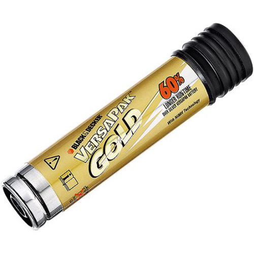Black & Decker original gold VersaPak VP110 battery for dust floor scum ...