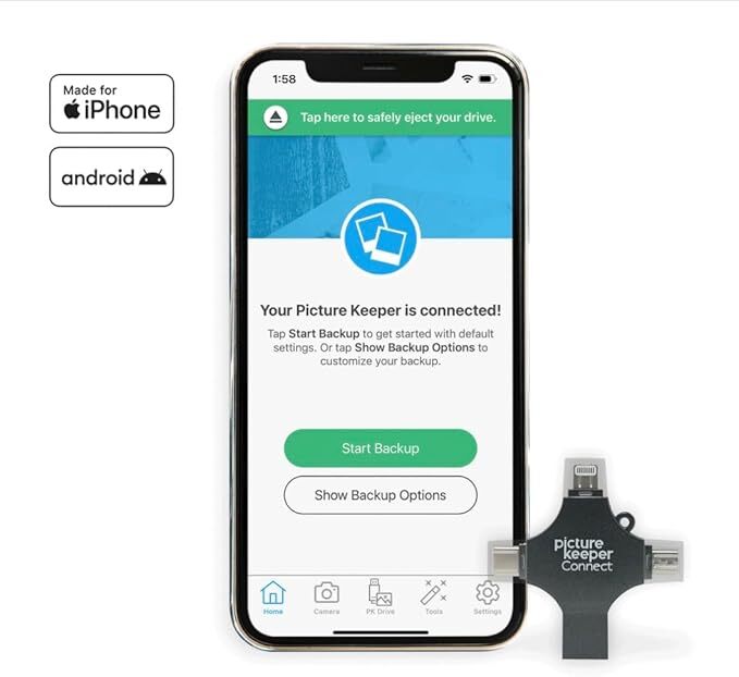Picture Keeper Connect USB Drive 256GB for iPhone Android PC_NEW & SEALED | eBay