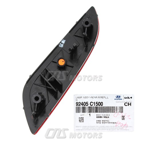 GENUINE Hyundai Sonata 18-19 for Rear Bumper Reflector LEFT DRIVER ...