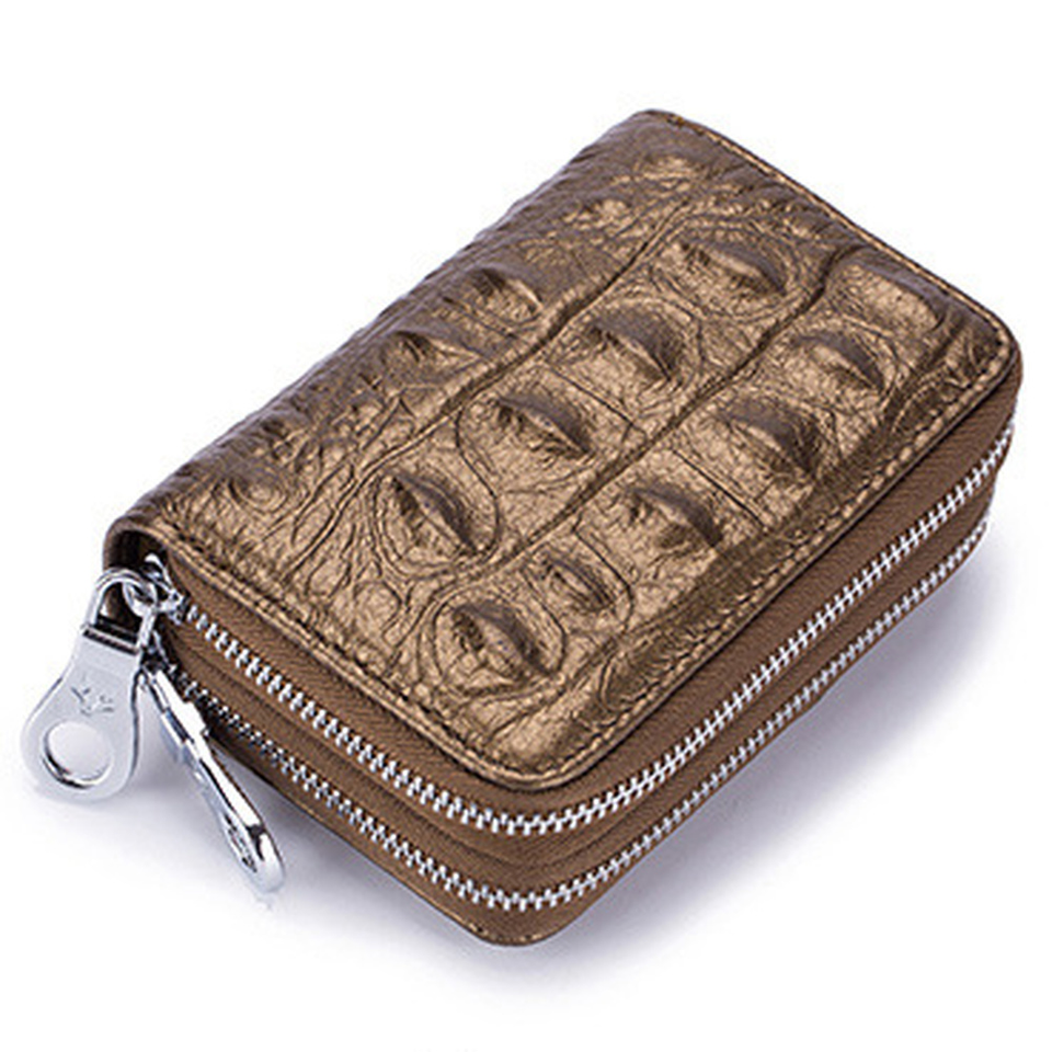 Women Credit Card Holder Genuine Leather Purse ID Case Card Bag RFID ...