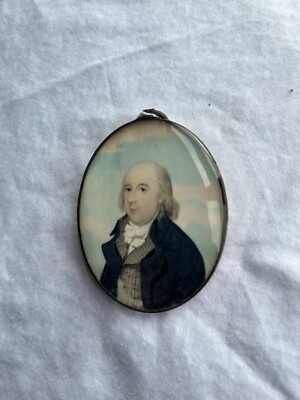 Miniature Portrait by Frederick Buck (Double-portrait) | eBay