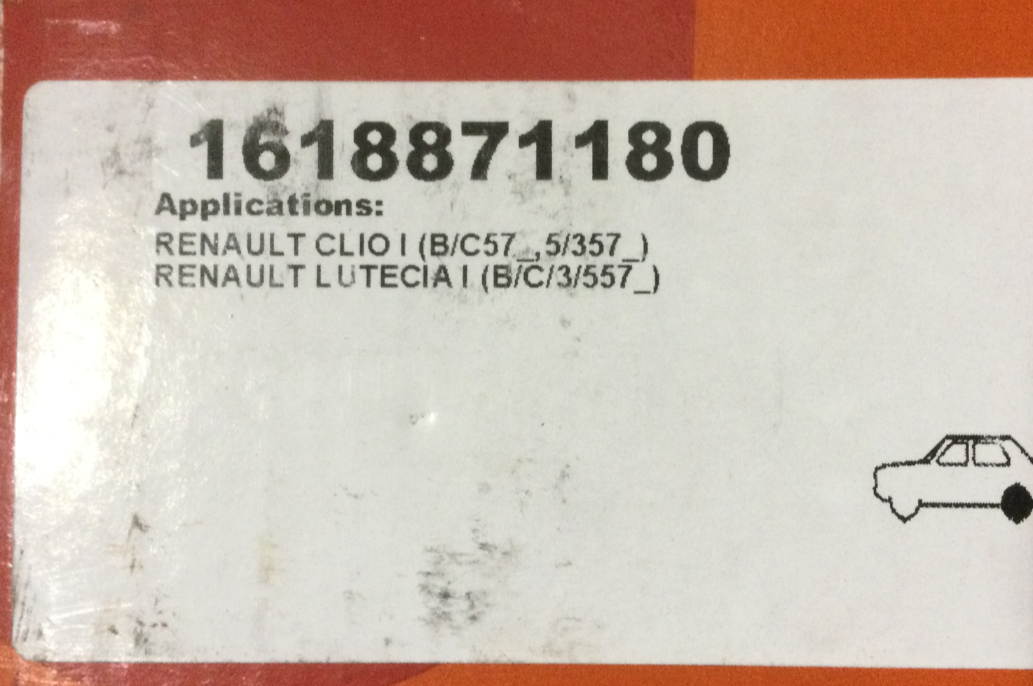 1 PAIR OF NEW EUROREPAR FOR RENAULT CLIO MK1 MK2 MEGANE SOLID REAR ...