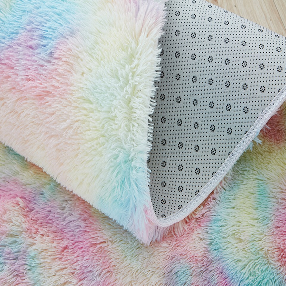 Fluffy Rugs Rug Carpet Large Shaggy Super Soft Mat Living Room Bedroom ...