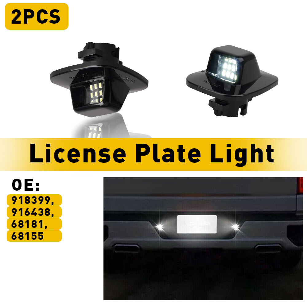 LED License Plate Lights For 1988-2000 Chevy C1500 C2500 C3500 K1500 ...