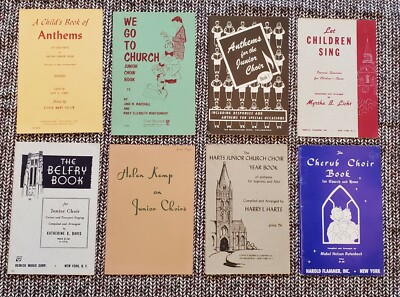 Church Choir books From the 30's, 40's, 50's & 60's | eBay